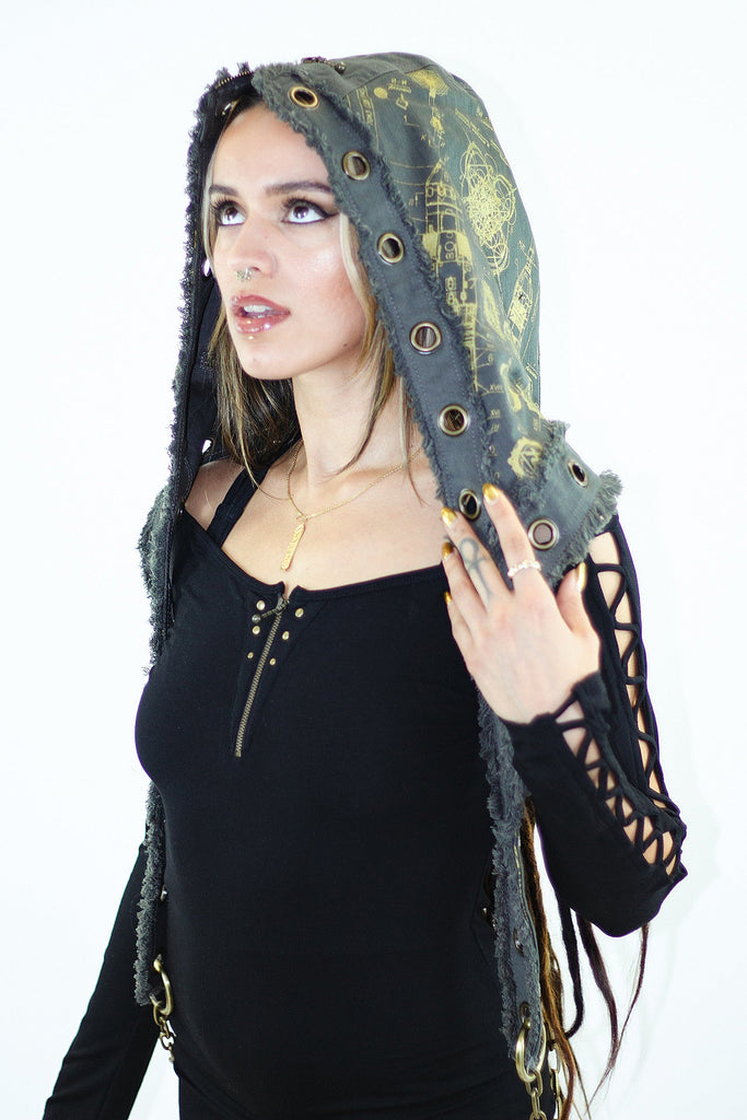 Jedi Hood Soyuz Print - anahata designs/infiniti now